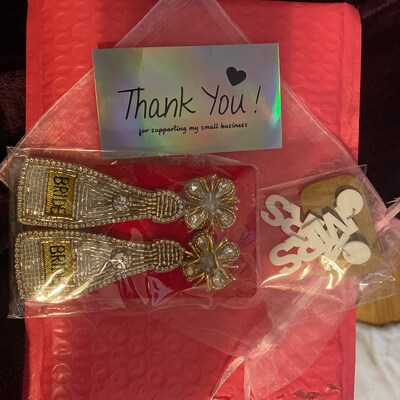 Rhinestone Cowgirl Boot Earrings, Bachelorette Party Jewelry, Nashville ...