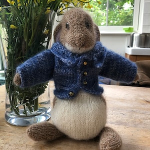 To the Moon and Back Hares KNITTING PATTERN | Etsy