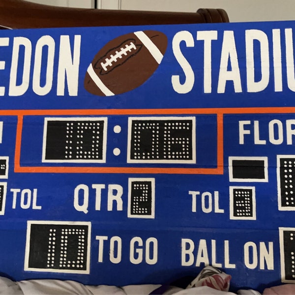 20 X 12 Basketball Scoreboard Personalized Sports-themed Room & Nursery ...