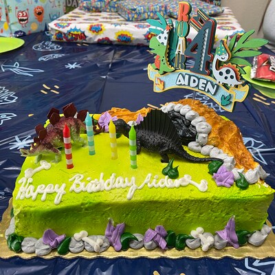 Yippee I'm 3 Sweets Theme Cake Topper - Etsy