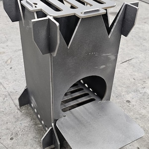 Rocket Stove Fire Pit,grill BBQ Barbecue Dxf Files for Plasma,mangal ...