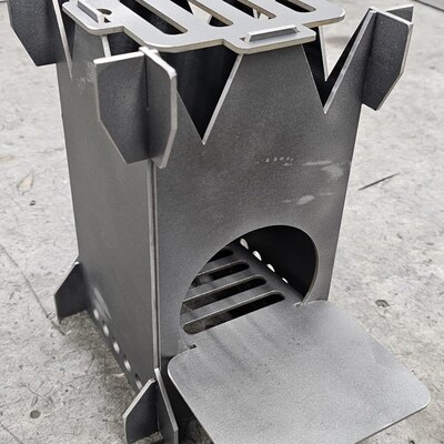 Rocket Stove Fire Pit,grill BBQ Barbecue Dxf Files for Plasma,mangal ...