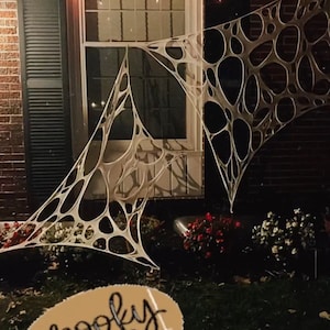 Halloween Decor Spider Web, Outdoor, Indoor, Reusable, Party, Door ...