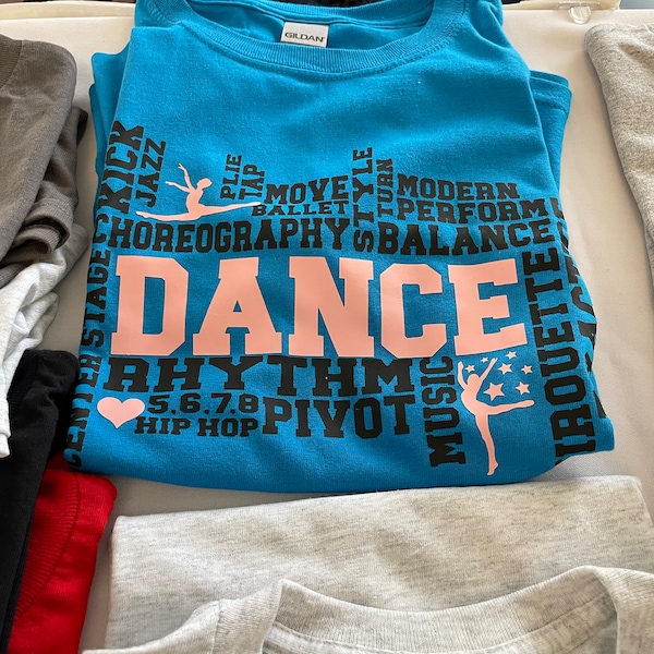 Dance SVG - Dance Word Art Svg - Dxf - Eps - Cut File - Dance Team ...