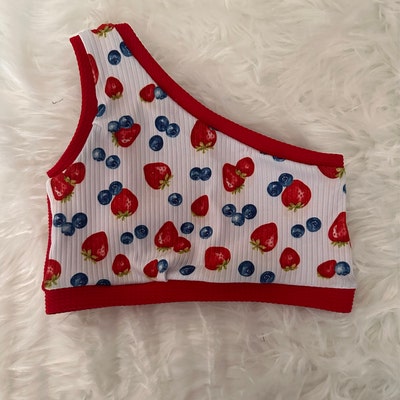 One Shoulder Top Pattern Toddler Crop Top Pattern Toddler - Etsy