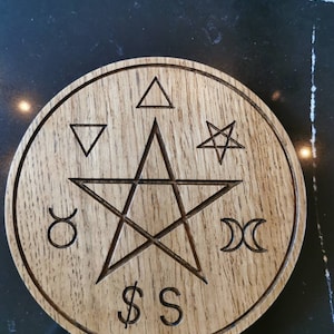 Large SPIRIT TRAP in Solid Oak jason Miller 'protection & Reversal ...