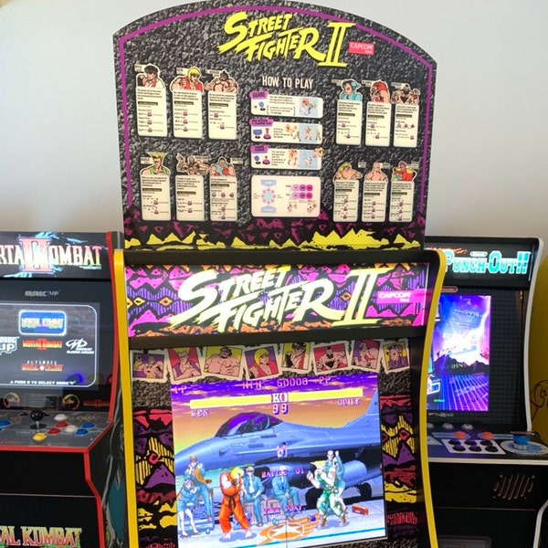 Arcade 1up Street Fighter Championship Edition Topper - Etsy