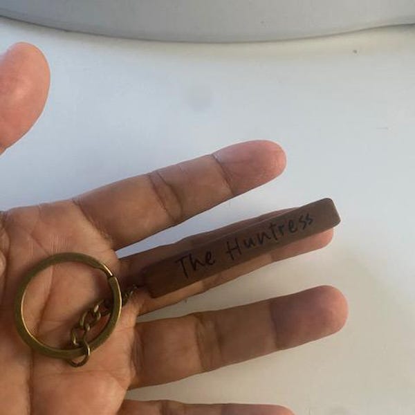 Personalized Keychain, 4 Sided Bar, Custom Engraved Keychain, Drive ...