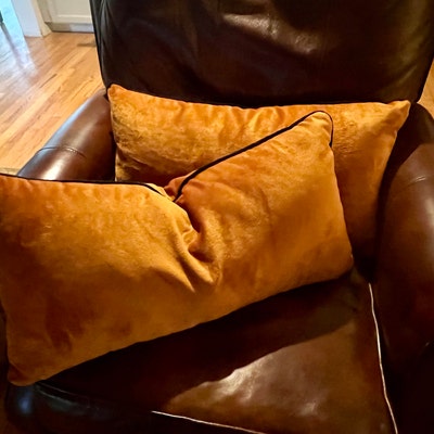 Velvet Pillow Covers With Piping, Velvet Bolster Pillow Cover in 30 ...