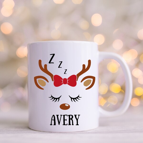 Christmas Mug Mockup Coffee Cup Mock up Winter Mock up Styled Stock ...