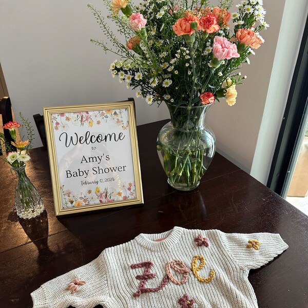 RED BERRY Name Personalized Embroidered Sweater - Etsy