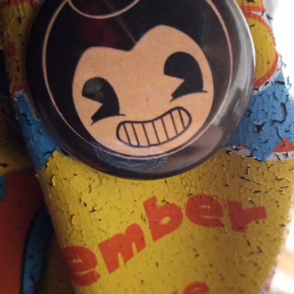 Bendy and the Ink Machine Buttons - Etsy