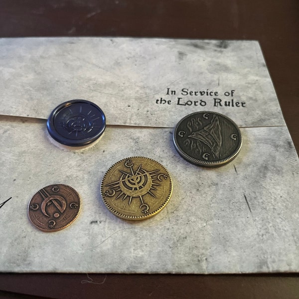 Mistborn™ Set #1 - Two Coins of the Final Empire - Etsy