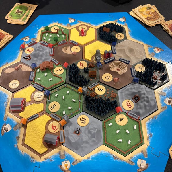 3D Catan Pasture Tile to Produce Wool - Etsy Canada