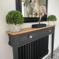 900mm Tall Classic Radiator Cover, Console Table, Hallway Table - Etsy UK