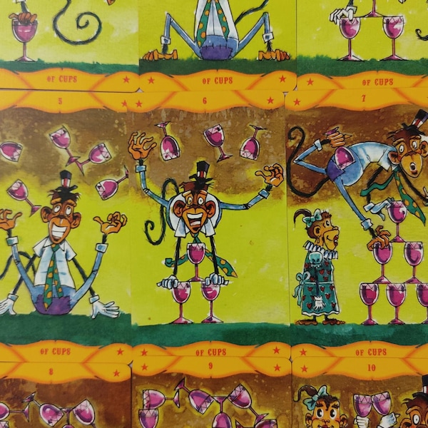 FREAK SHOW Circus TAROT. 78 Cards. Magenetic Box Edition. Red Gilt Edge ...