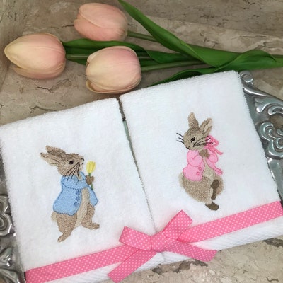 Easter Bunny Embroidery Design Peter Rabbit Machine Embroidery Design 2 ...