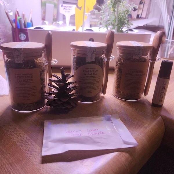 Mind & Body Tea | Raspberry Leaf Tisane| Caffeine Free Tea Blend ...