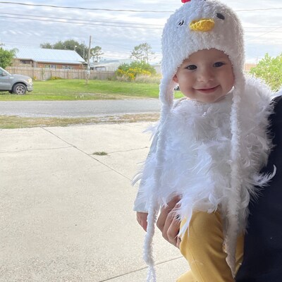 Baby Rooster Hat Baby Chicken Hat Newborn Rooster Hat Crochet Rooster ...