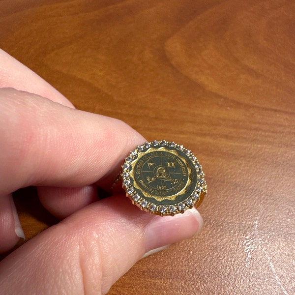 College Graduation Gift for Her, Custom College Class Ring, High School ...