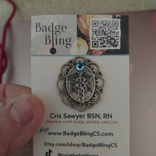 Silver Nursing Pin for the Pinning Ceremony Student Nurse Graduation ...