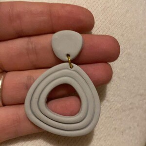 Clay Cutter Shape Anker Unique Shape Polymer Clay Earring | Etsy