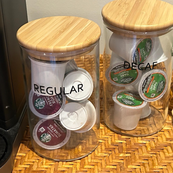 Canister Labels, Pantry Labels, Kitchen Labels, Custom Labels ...