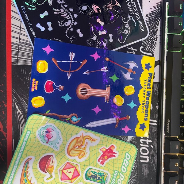 Repo Horror Game Loot Glossy Vinyl Sticker | Robo Indie Game Merch ...