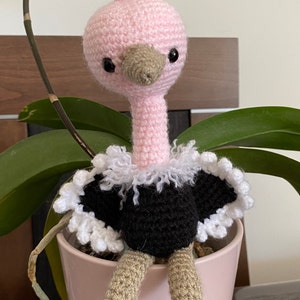 PATTERN: Olive the Ostrich Crochet Ostrich Pattern Amigurumi Ostrich ...
