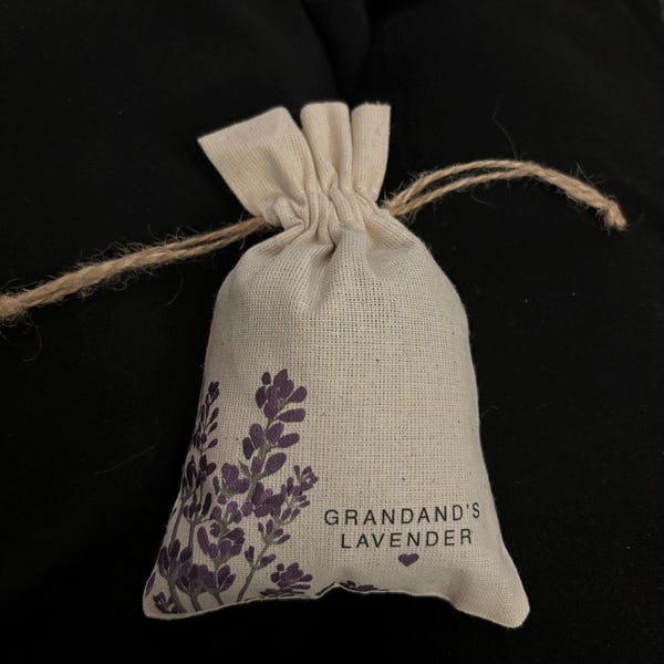 Personalized Lavender Sachet Favor | Custom Name Wedding, Engagement ...