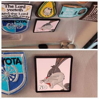 Cute Cat Meme Funny PVC Morale Patch - Etsy