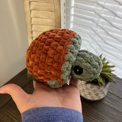 Pop It Turtle, NO SEW, Crochet Pop It Turtle, Crochet Pattern, Pocket ...