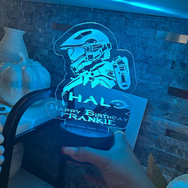 Zelda Night Light Personalized Zelda Shield Legend of Zelda Led Lamp ...