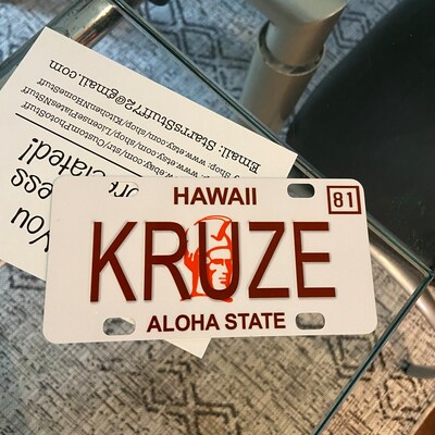 Personalized State License Plate Nebraska 1 Novelty Plate-printed Flat ...