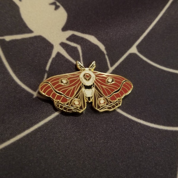 Eye Moth Enamel Pins Rose Gold Pastel Goth - Etsy