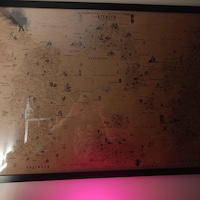 Map of Frank Herbert's DUNE Series, Arrakis World Map 70*100cm, Caladan ...