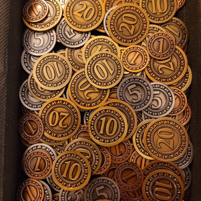 Generic Metal Coins Value 10 10 Pcs - Etsy