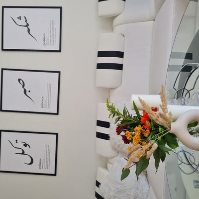 Arabic Calligraphy Custom Name Moalla Font Style Printable Wall Art ...