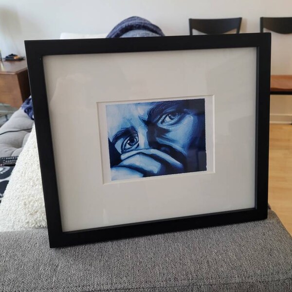 Bo Burnham Fan Art, "inside" Still, Watercolor Painting, Archival Fine ...