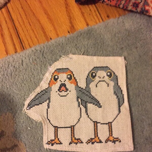 Screaming PORG, Star Wars, Cross Stitch Pattern / PDF Cross Stitch ...