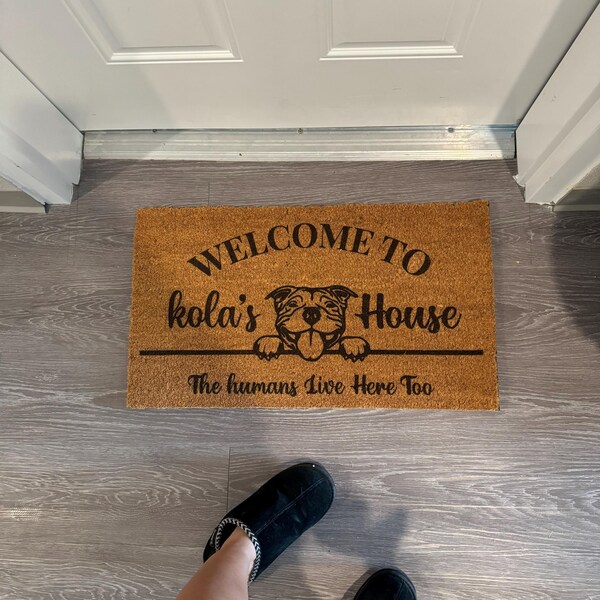 Sod off Funny Welcome Mat Custom Coir Doormat Home Decor Housewarming ...