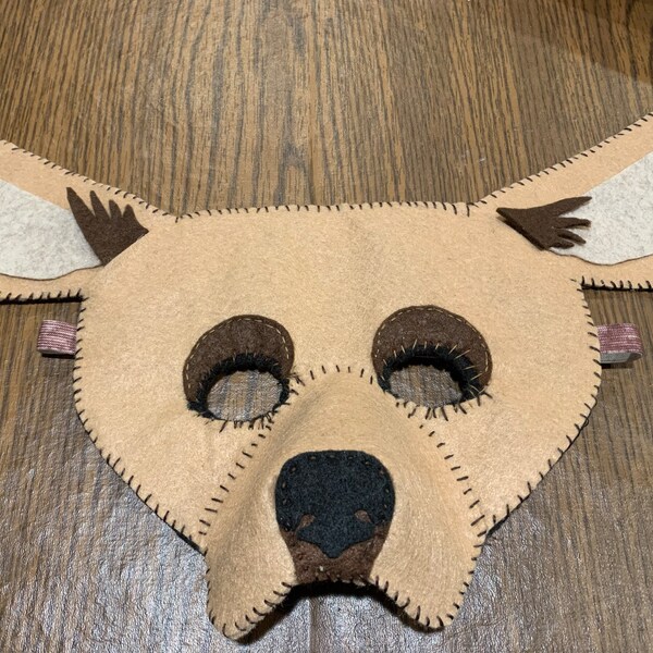 Dog Mask PDF Pattern - Etsy