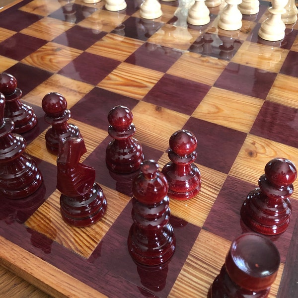 New Magic Puzzle Jewelry Box Hidden Key Drawer Wooden Big Blue Secret ...