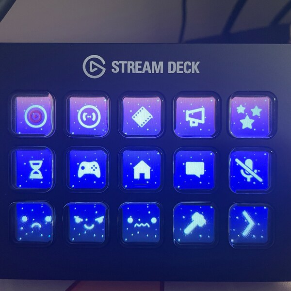 ANIMATED GALAXY Stream Deck Icons | Streamer | Twitch | Discord ...