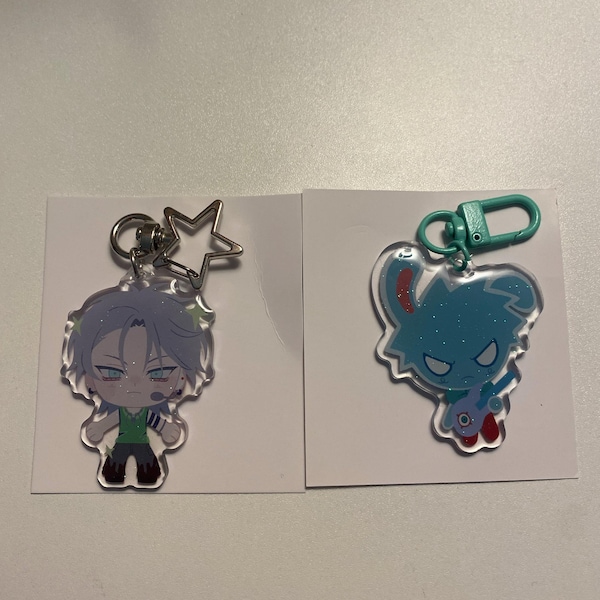 Alien Stage R7 Till & Luka Acrylic Charms - Etsy