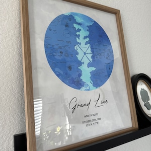 One Piece Anime World Map - Etsy