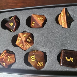 Pastel Rainbow TTRPG Dice Set Polyhedral Dice D&D Dice - Etsy