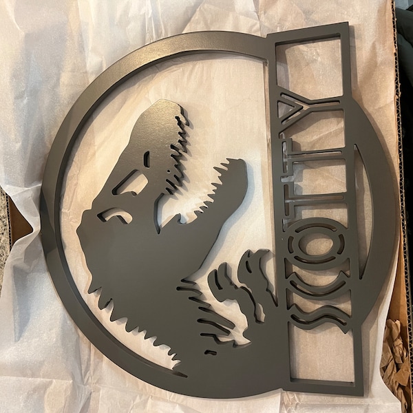 Personalized Dinosaur Name Sign Dinosaur Wall Art Custom Dinosaur Decor ...