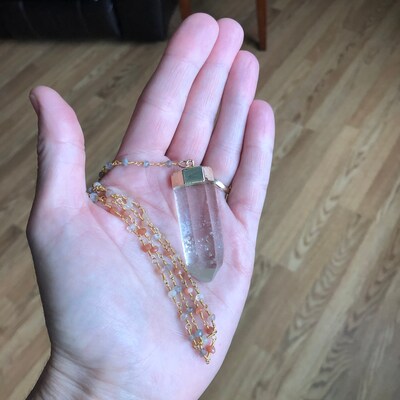 Rose Gold Shell Necklace. Rose Gold Turbo Shell Necklace. Rose Gold ...