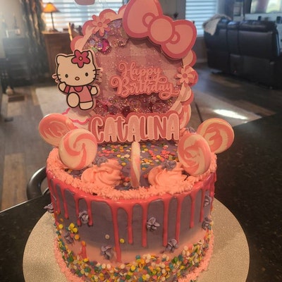 Pink Doll Cake Topper , Doll Cake Topper - Etsy